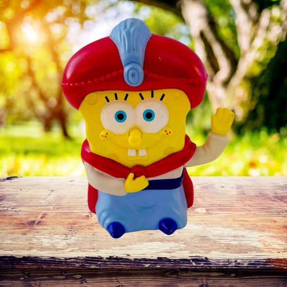 Toys | 205 Sponge Bob Square Pants Burger King Lost In Time King Sultan ...